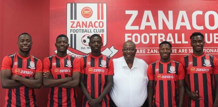 Zanaco unveils three new signings …Graduate young Zanaco duo - ZamFoot