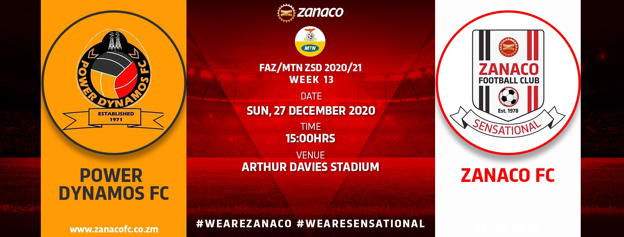 Sensational Zanaco eye top spot as they visit limping Power Dynamos ...