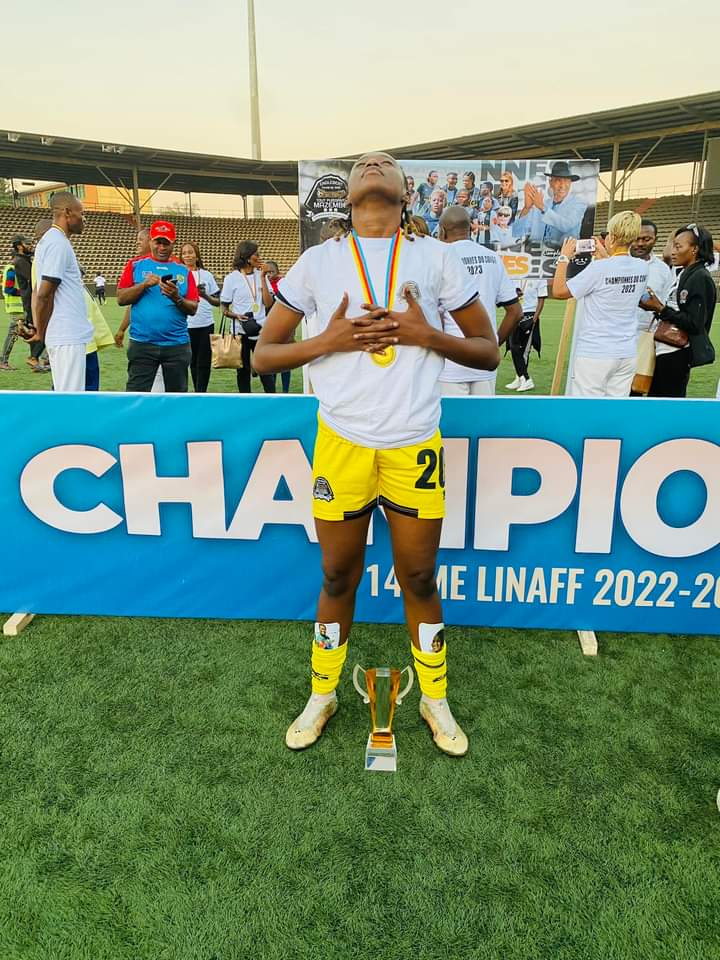 Agness Banda wins DR Congo National Women’s League with TP Mazembe ...