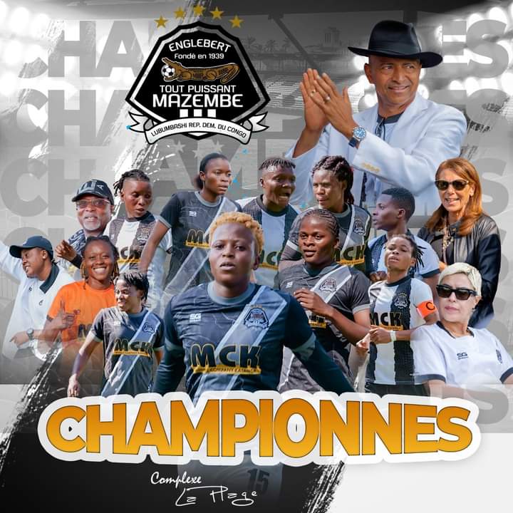 Agness Banda wins DR Congo National Women’s League with TP Mazembe ...