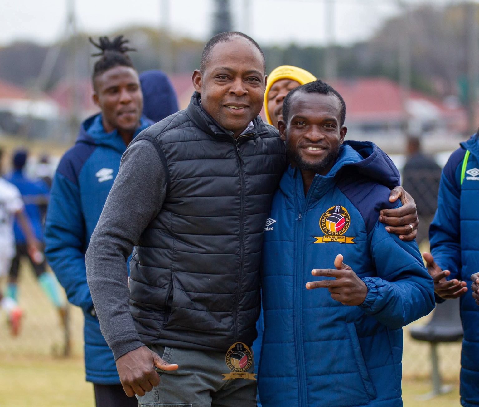 King Kalu visits Power Dynamos in South Africa - ZamFoot
