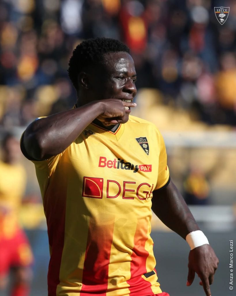 Lameck Banda ends goal drought in Lecce win - ZamFoot